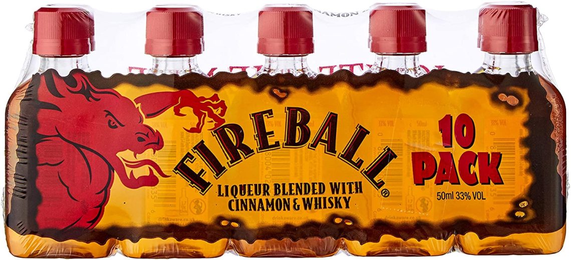 Fireball Cinn. Whiskey - The Godfather Bourbon & Burlesque Louisville